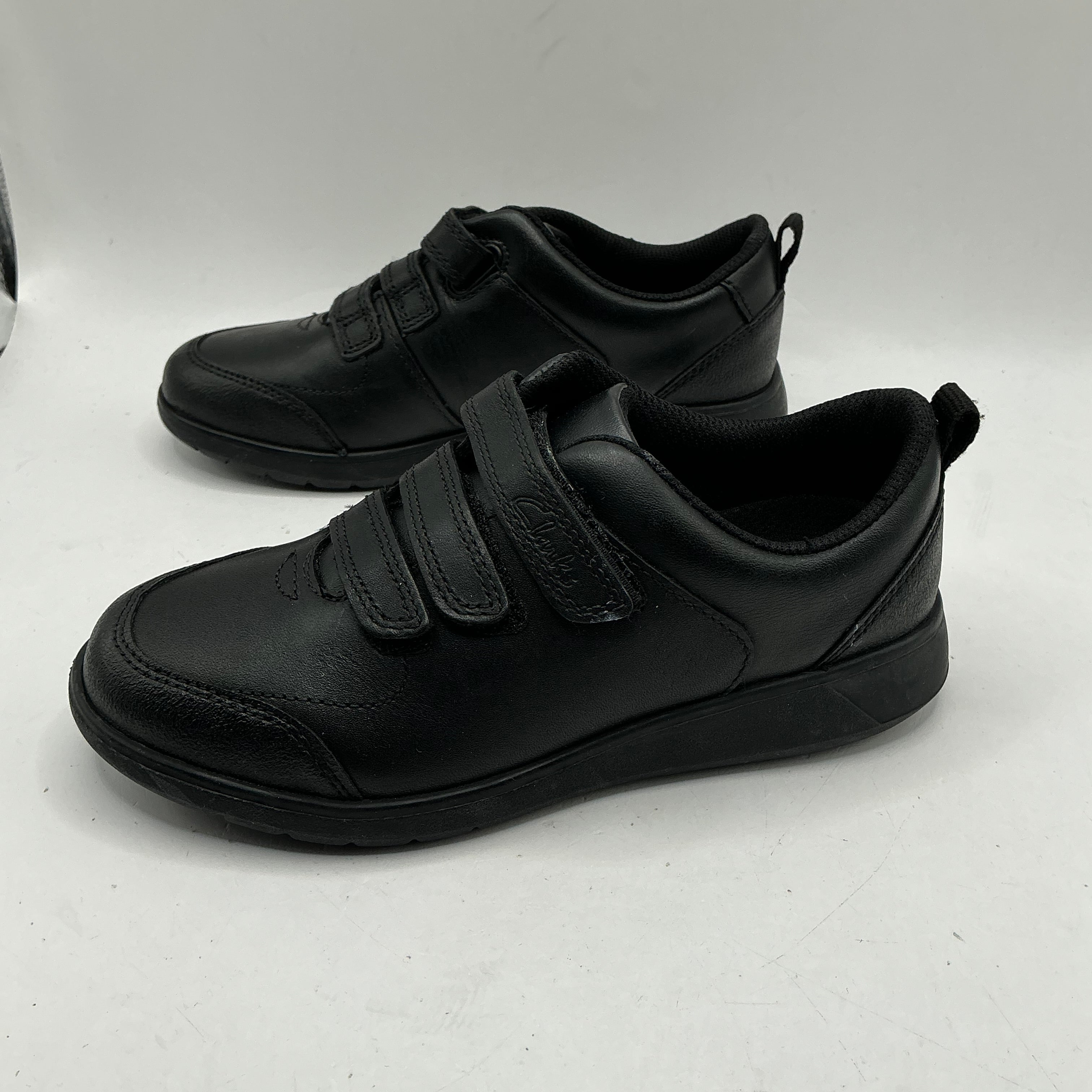 CLARKS Scape Sky leather school shoes – MonkeyShu